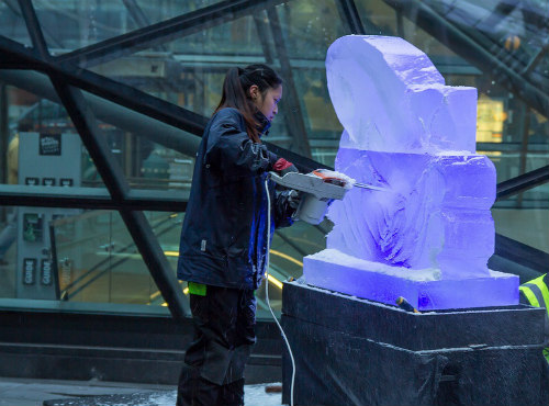 Booking agent for Ice Sculptures & Design | UK | Contraband Events