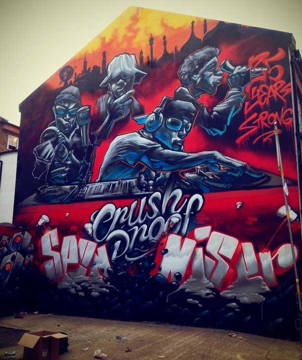 Booking agent for Aaron - Graffiti Artist | Contraband Events