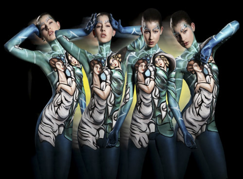 Booking agent for Carolyn - Body Painter | Contraband Events