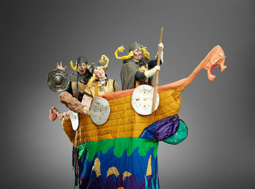 Hire / Book Viking Stilt Walkers - Circo Vikings | Contraband Events