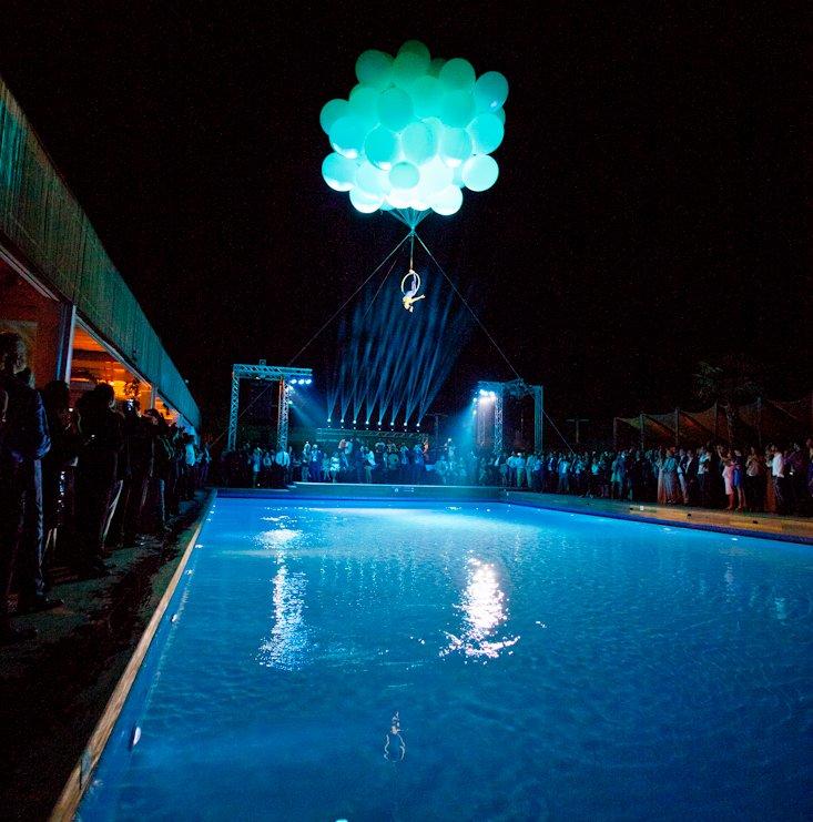 Hire / Book Balloon Aerialists - The Helium Balloon Show | Contraband ...