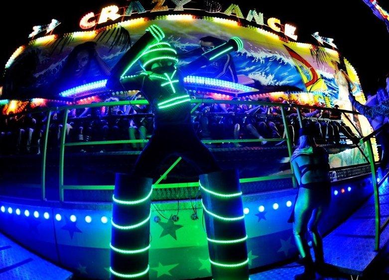 Booking agent for The Glow Team - LED & Glow Performers | Contraband Events