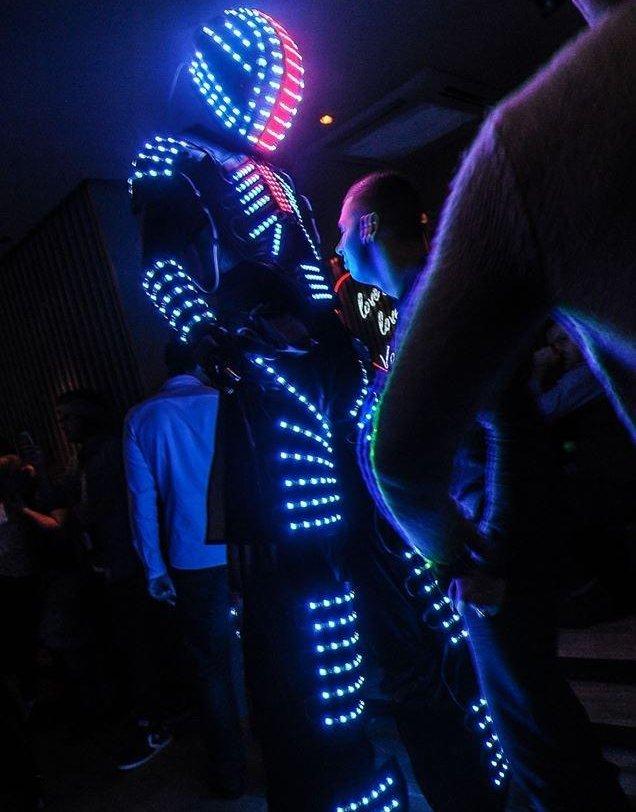 Booking agent for The Glow Team - LED & Glow Performers | Contraband Events