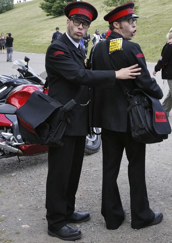 Hire / Book The Wardens - Comedy Street Act | Contraband Events