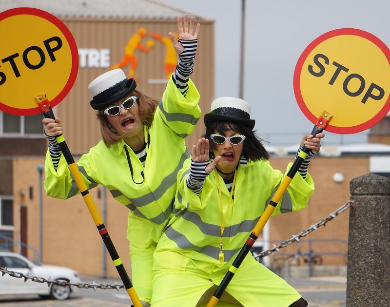 Booking agent for The Lollipop Ladies - Comedy Walkabout Characters ...