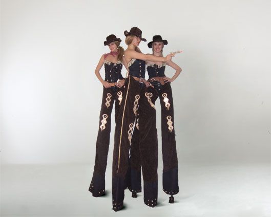 Booking agent for Divine - Various Stilt Walkers | Contraband Events