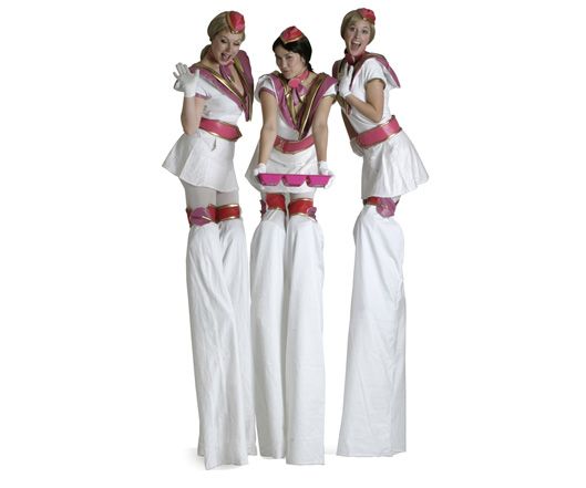 Booking agent for Divine - Various Stilt Walkers | Contraband Events