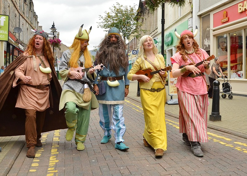 Booking agent for The Vikings - Comedy Street Theatre Act | Contraband ...