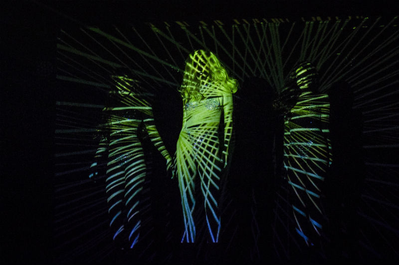 Hire / Book Neon Burlesque Show - Neon Sunset | Contraband Events