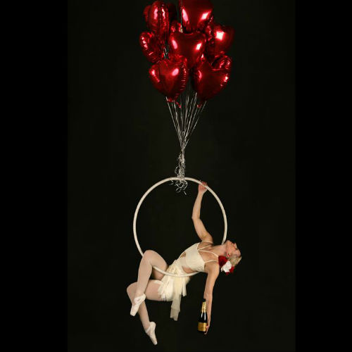 Hire / Book Balloon Aerialists & Aerial Bartenders - The Balloon ...
