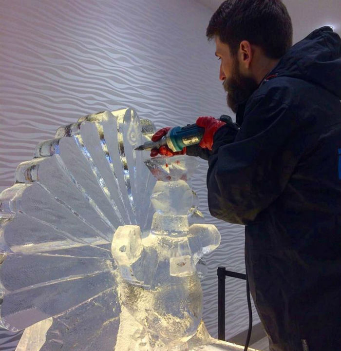 Booking agent for Ice Designs - Live Ice Carving Demos | UK ...