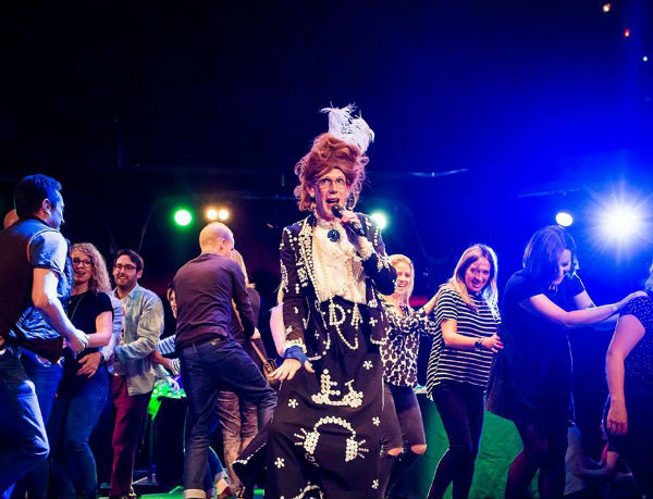 Booking agent for Ida Barr - Cabaret Comedian | Contraband Events