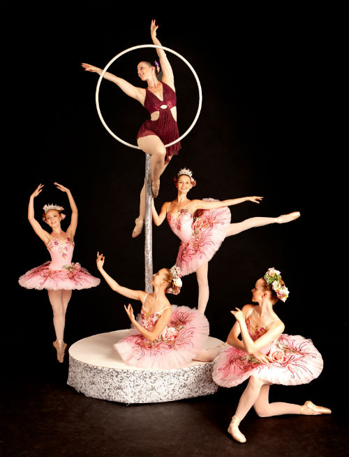 Hire / Book La Luna – LED Aerialist & Ballerinas | Contraband Events