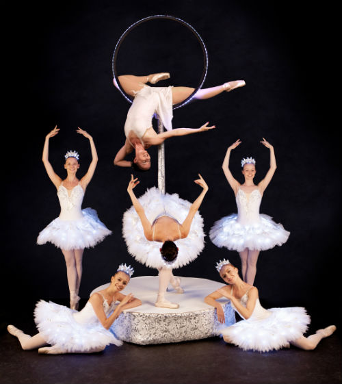 Hire / Book La Luna – LED Aerialist & Ballerinas | Contraband Events