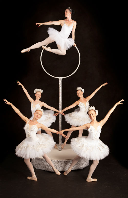 Hire / Book La Luna – LED Aerialist & Ballerinas | Contraband Events