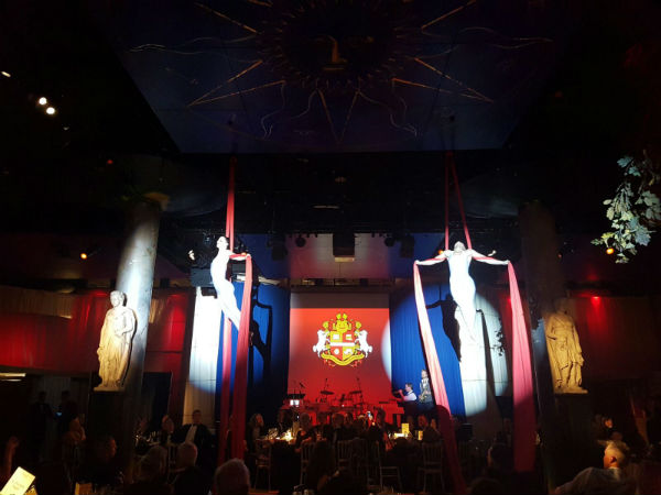 Hire / Book Sparkling Diamond Show – Aerialist & LED Ballerinas | Contraband Events