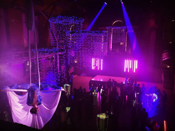 Hire / Book Sparkling Diamond Show – Aerialist & LED Ballerinas | Contraband Events