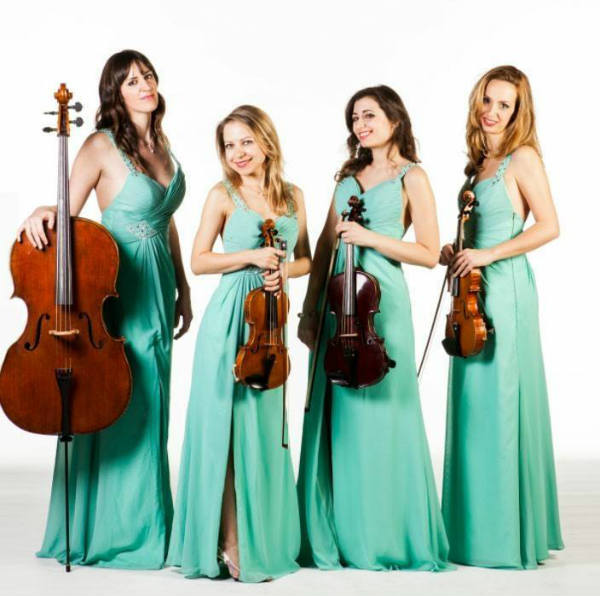 Hire / Book Quartetto Effe – Female String Quartet | Contraband Events