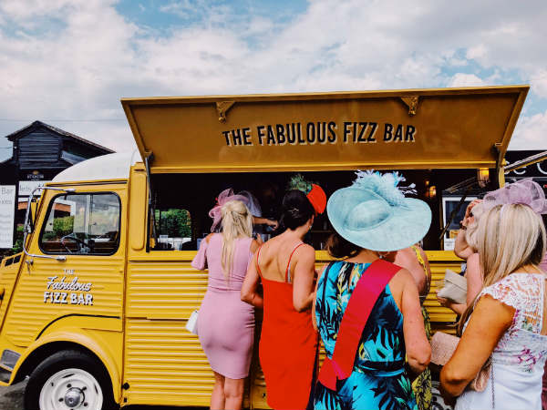 Hire / Book The Fabulous Fizz Bar – Mobile Drinks Bar | Contraband Events