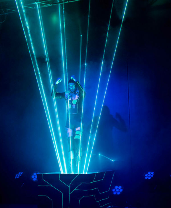 Laser Shows; Hire The Laser Man's Laser Show | Contraband Events