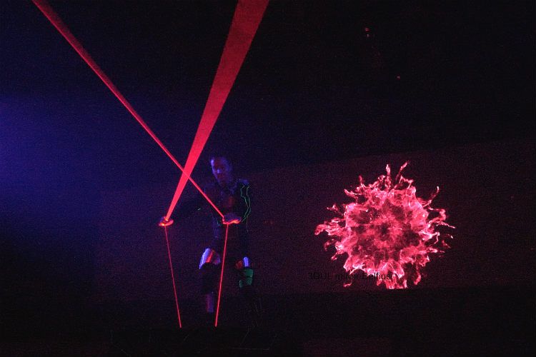 Laser Shows; Hire The Laser Man's Laser Show | Contraband Events