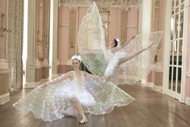 Booking agent for LED Butterfly Ballerinas - Ballet Dancers | Contraband Events
